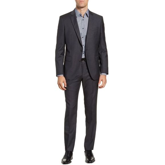 Hugo Boss | Suits & Blazers | Hugo Boss Mens Hugegenius Slim Fit Dot ...